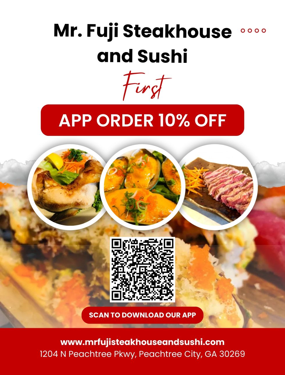 Mr. Fuji Steakhouse and Sushi - Japanese Restaurant｜Online Order ...