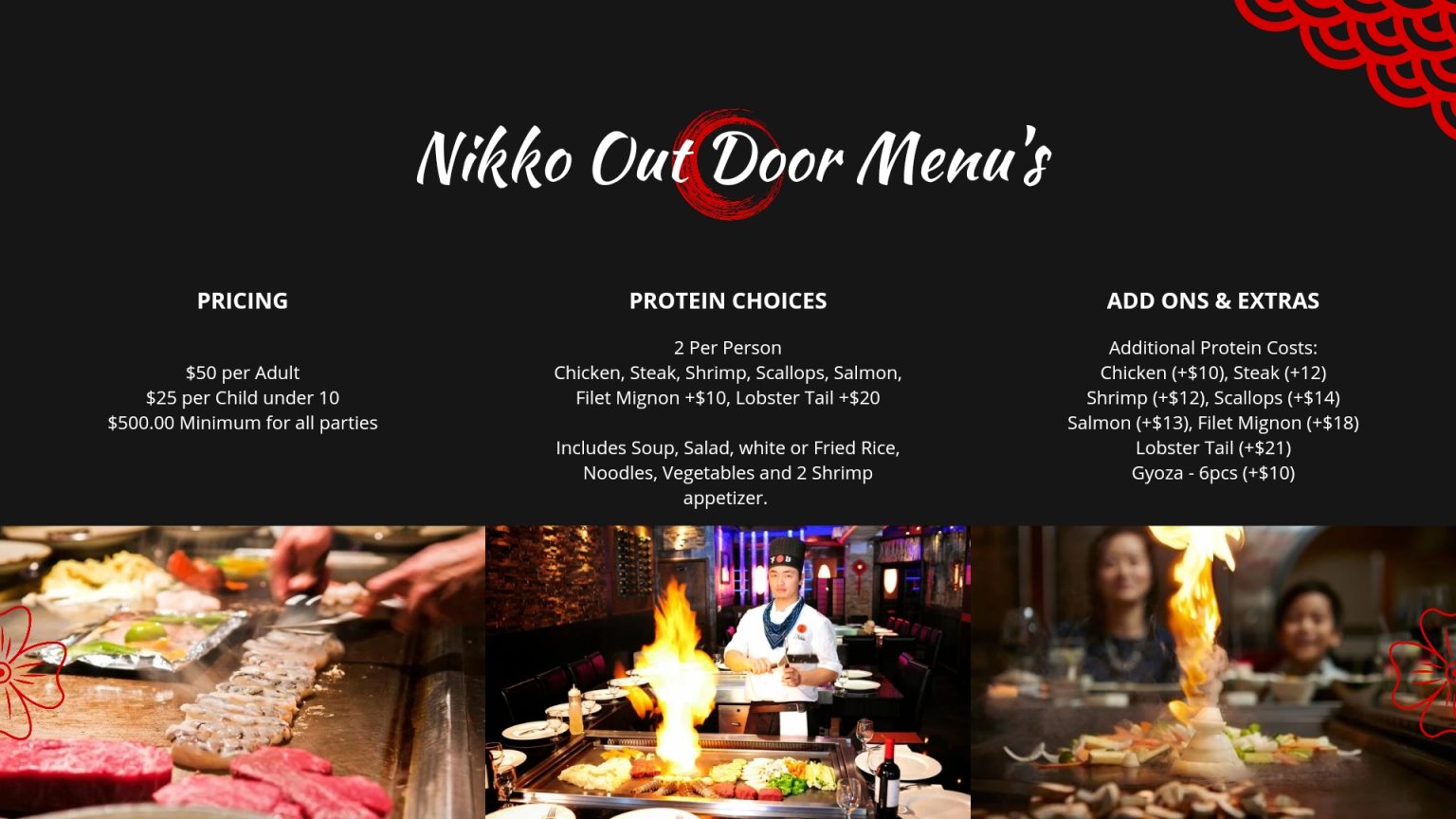 NIKKO HIBACHI @ HOME PART - Nikko Hibachi Steak House And Lounge