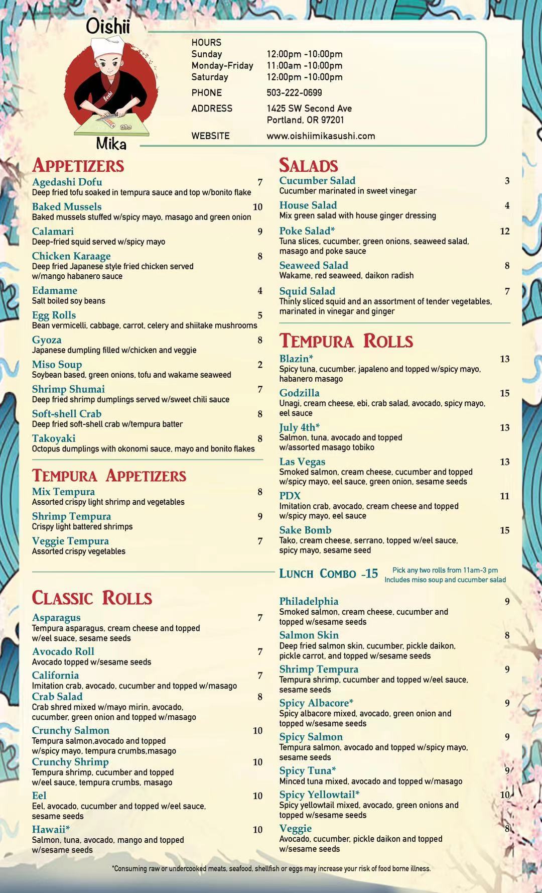 Oishii Mika Sushi - Japanese Restaurant | Online Order | Portland | OR