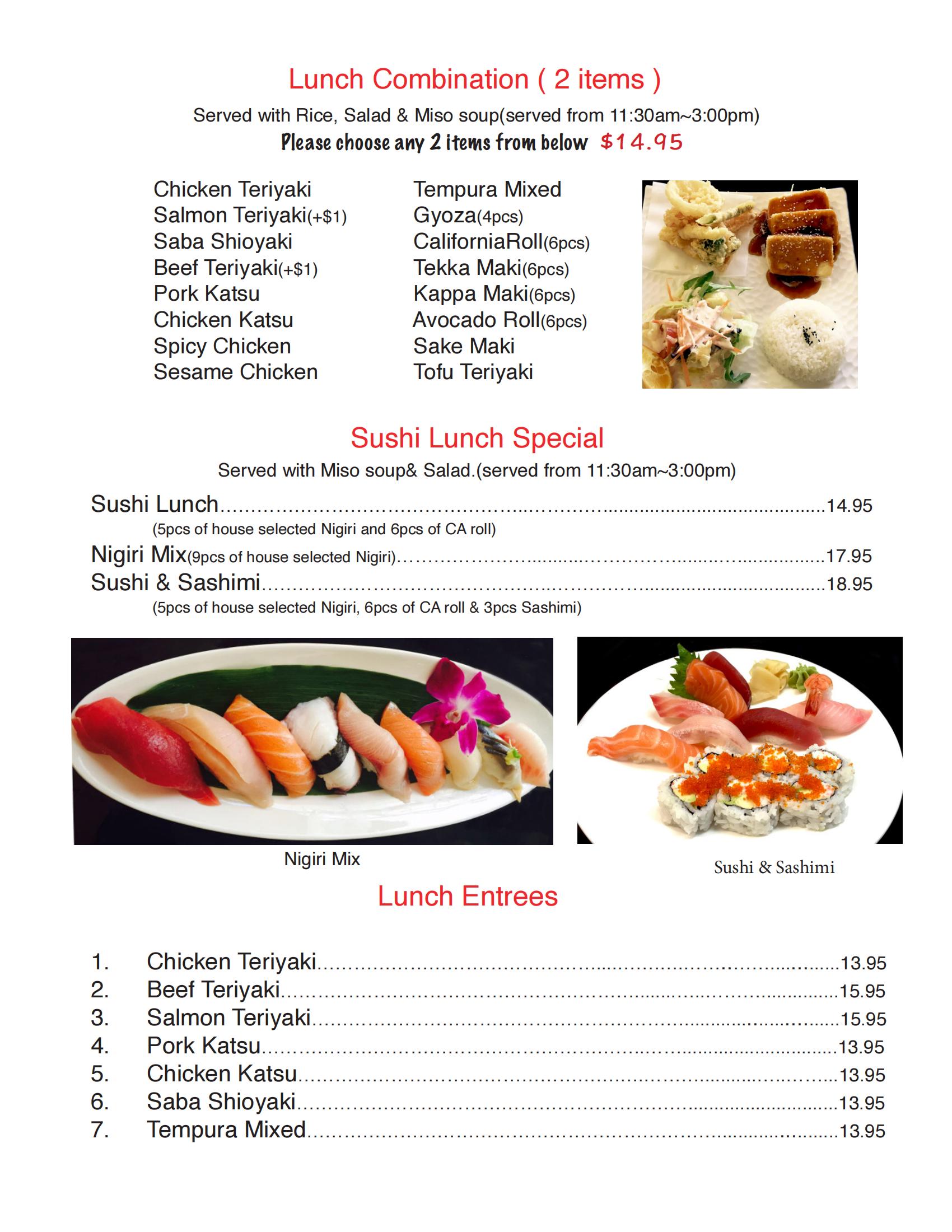 Okini Sushi - Japanese Restaurant | Online Order | Pleasant Hill | CA