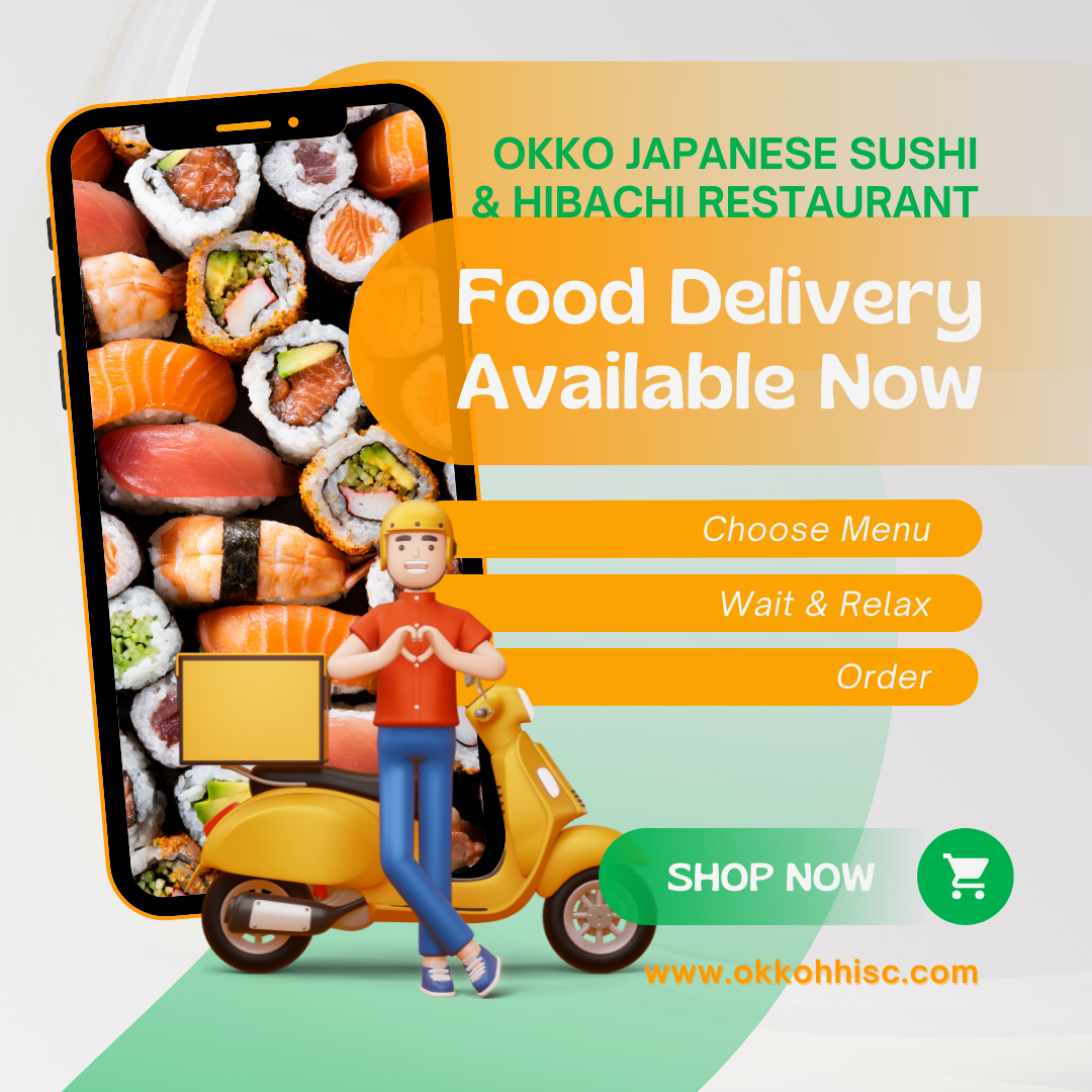 OKKO Japanese Sushi & Hibachi Restaurant | Online Order | SC