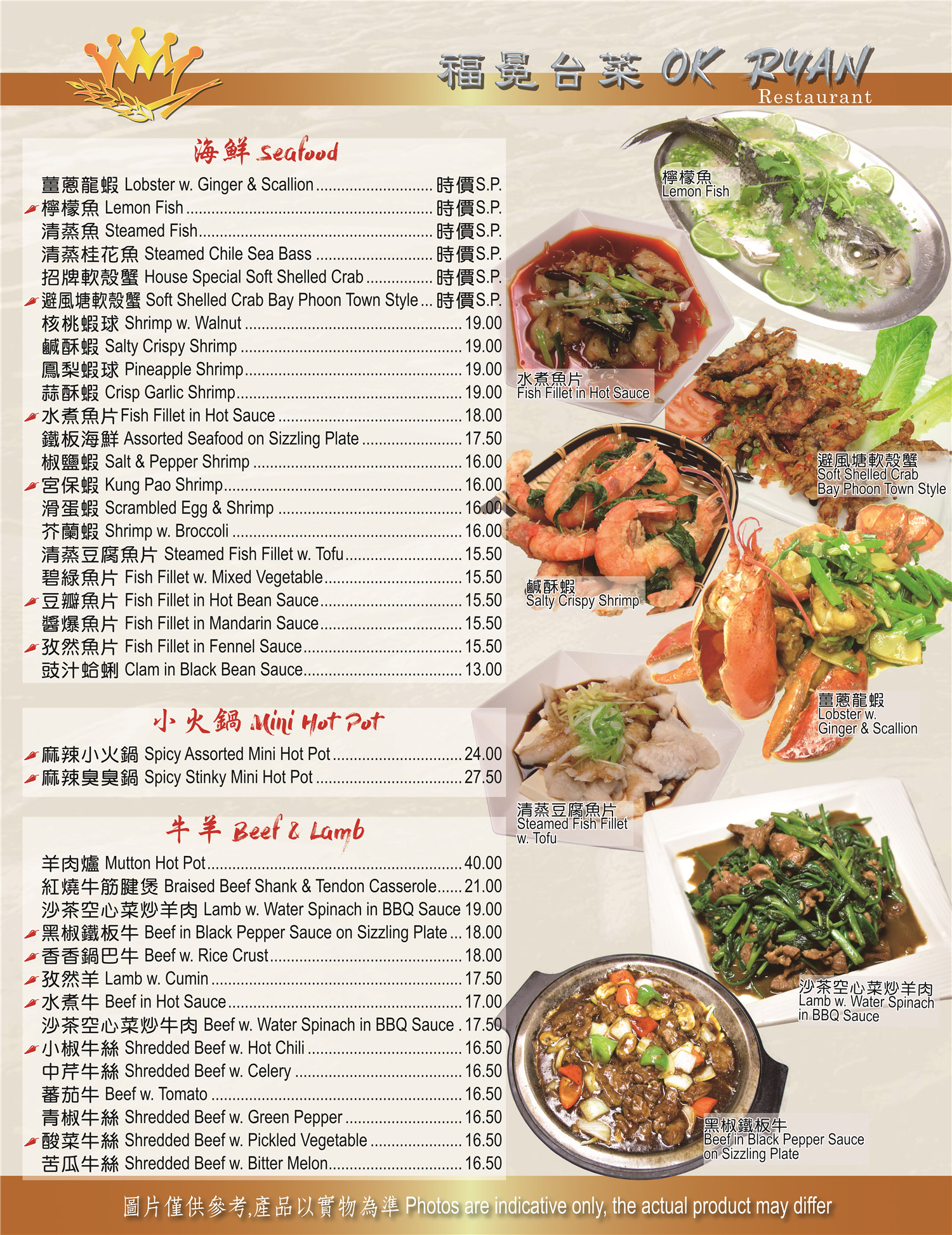 OK Ryan Restaurant 福冕台菜 - Taiwanese Restaurant｜Online Order｜Flushing｜NY