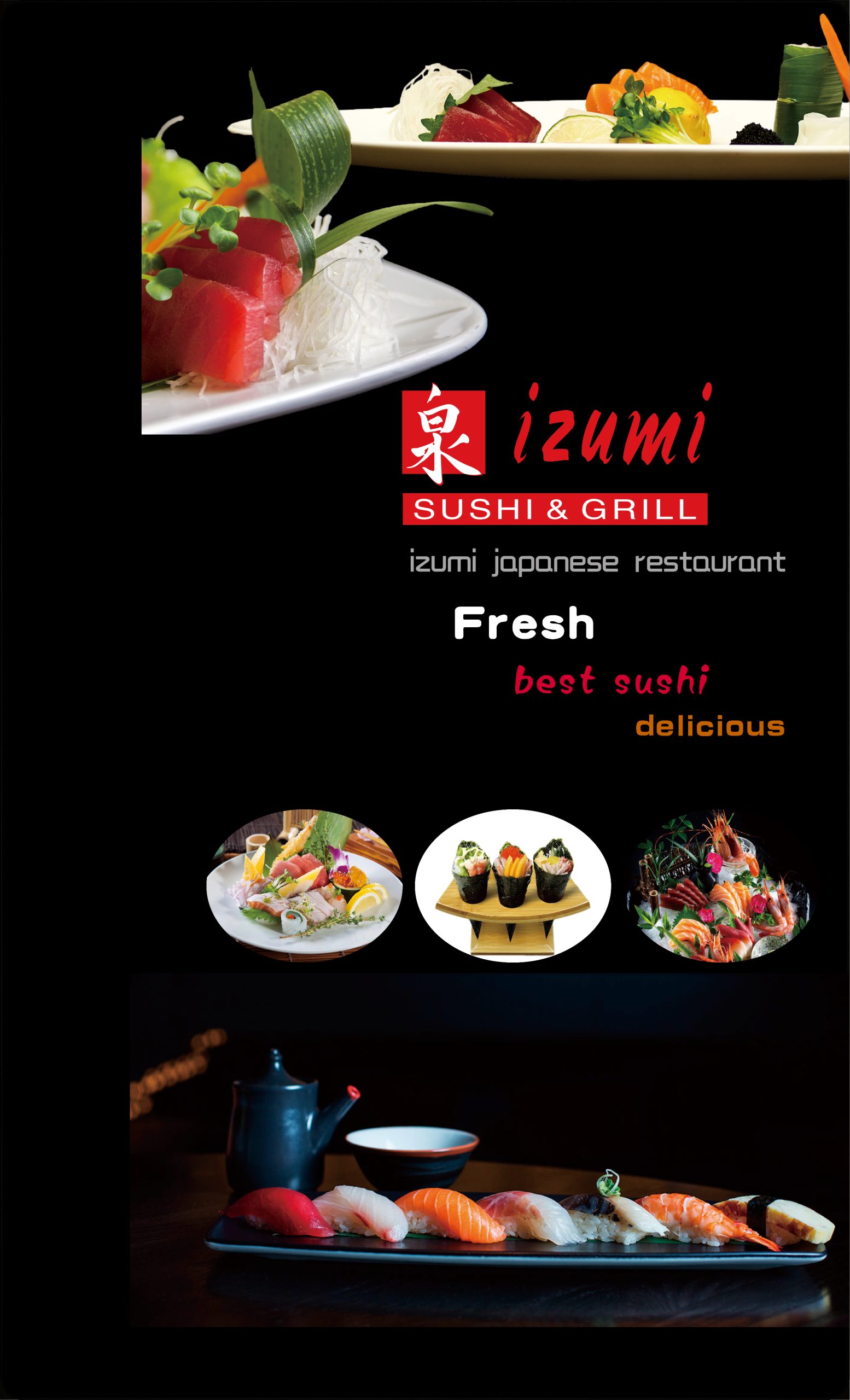 Menu - Izumi Japanese Restaurant