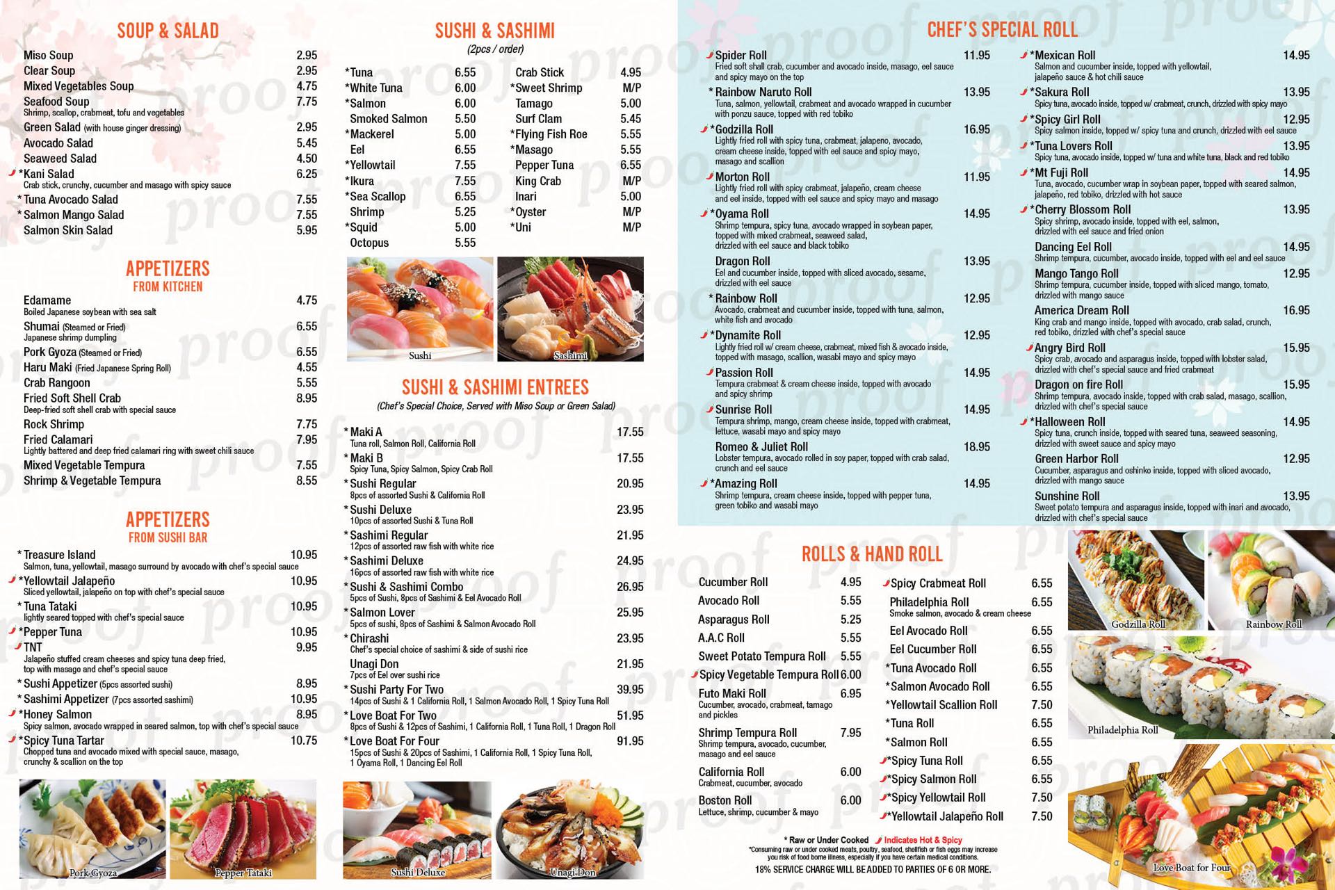 Menu - Oyama Restaurant