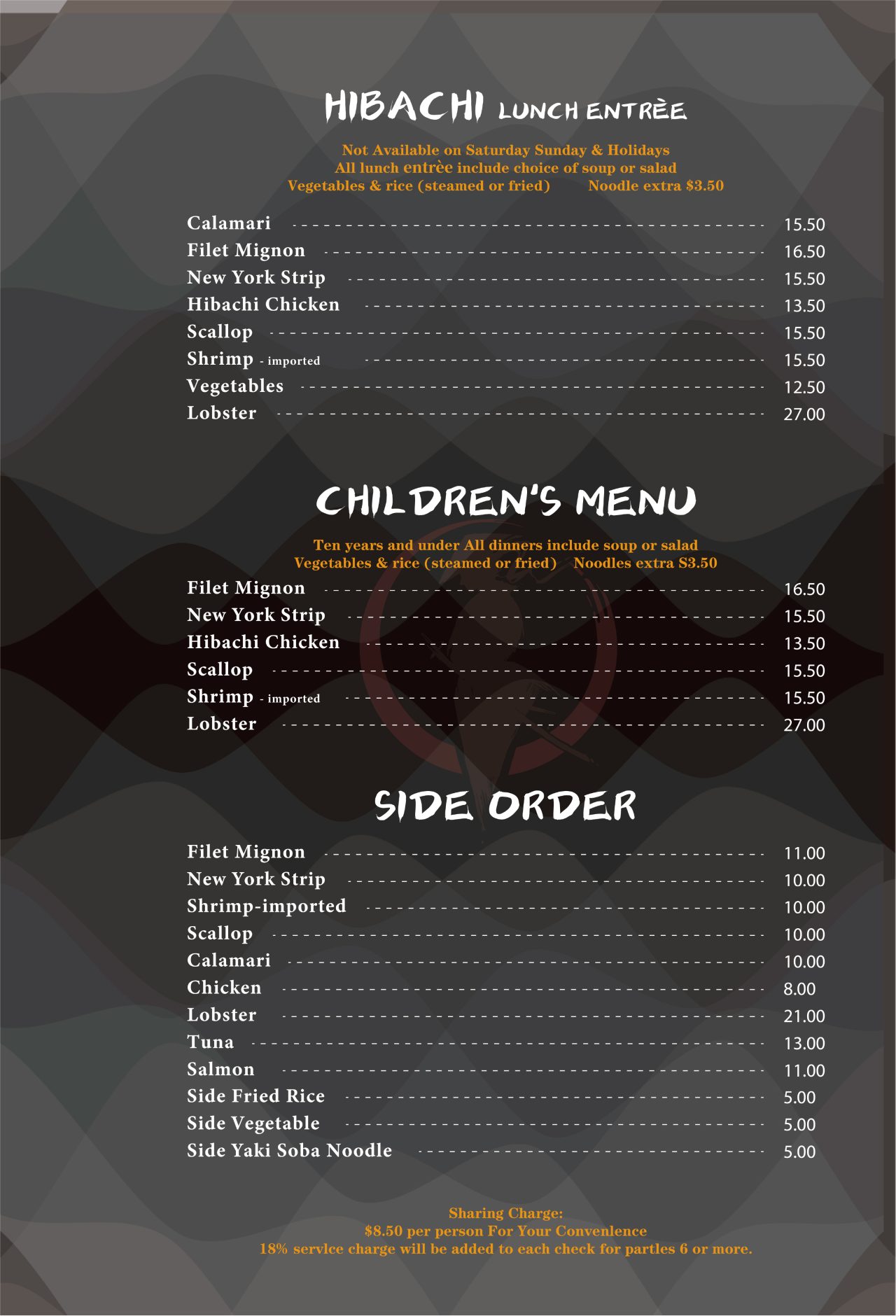 Ronin Steakhouse and Sushi - Japanese Restaurant | Online Order ...