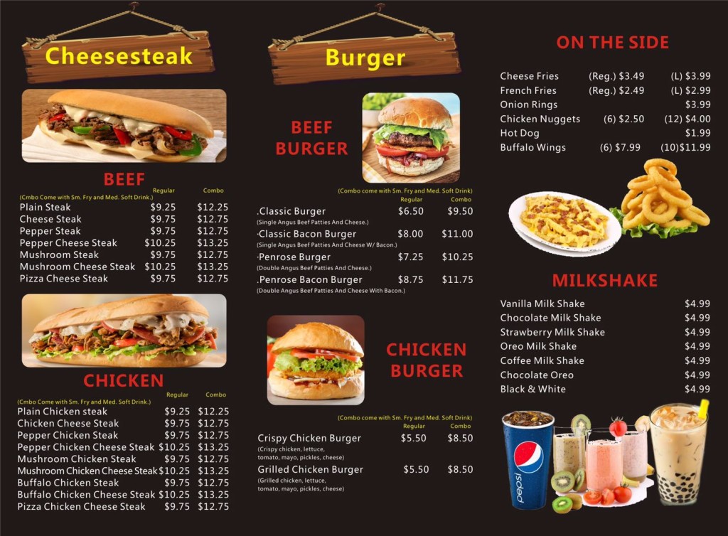 Penrose cheesesteak A1 Cajun Seafood｜Online Order｜Philadelphia｜PA