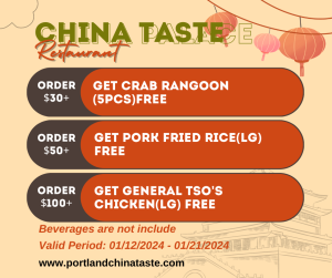 China Taste - Chinese Restaurant | Online Order | Portland | ME