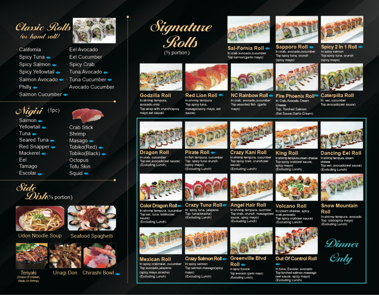 Q Sushi - Japanese Restaurant | Online Order | Greenville | NC