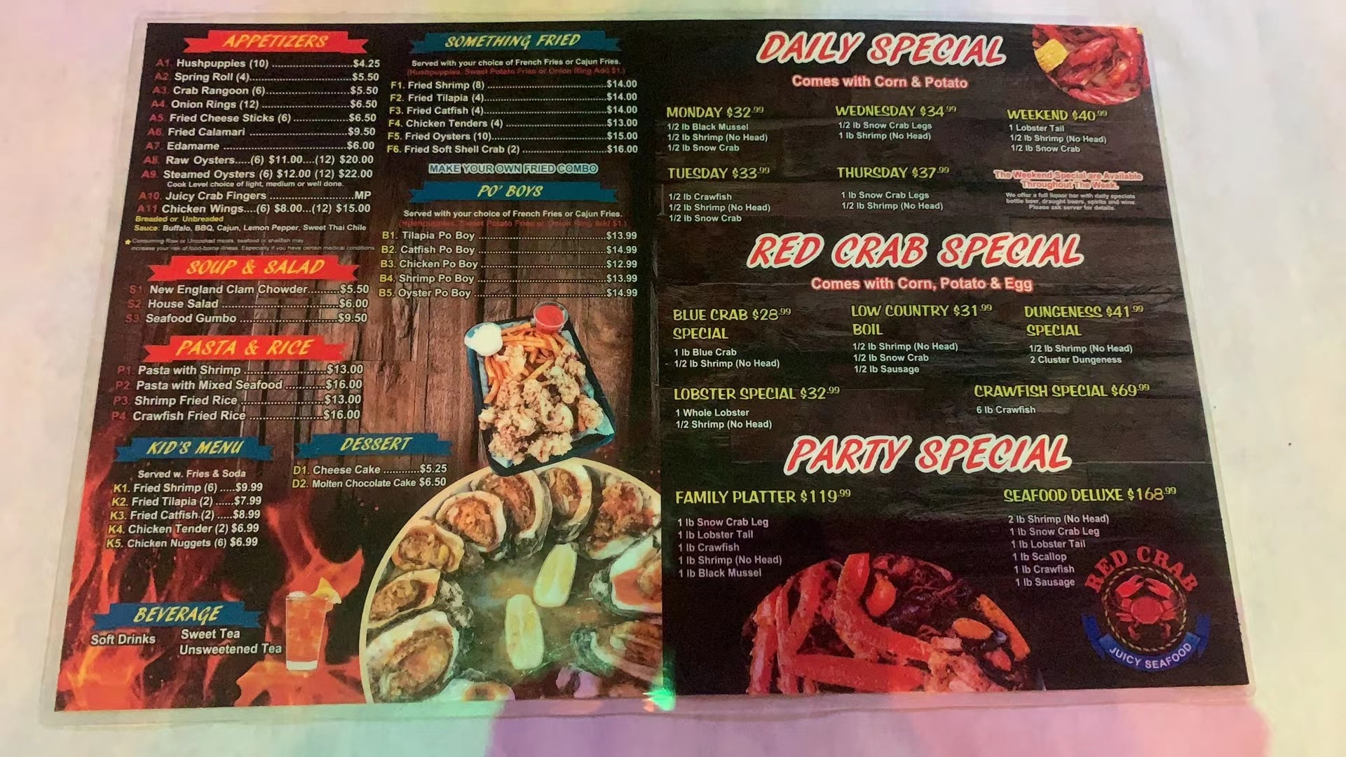 Red Crab - Seafood Restaurant｜Online Order｜Arlington｜TX