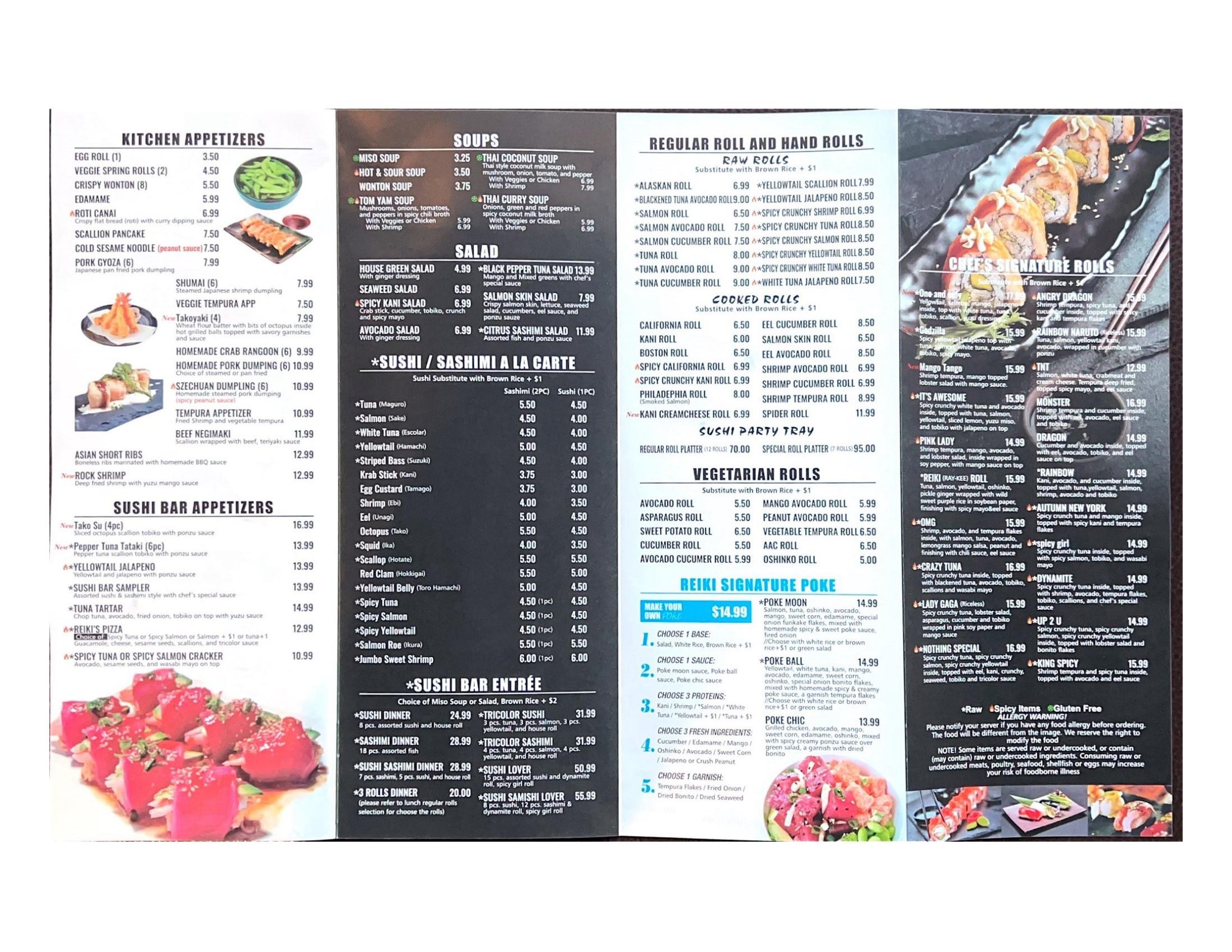 Reiki Sushi & Asian Bistro - Japanese Restaurant | Online Order ...