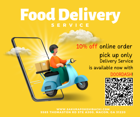 Sakura poke & Hibachi - Japanese Restaurant｜Online Order｜Macon｜GA