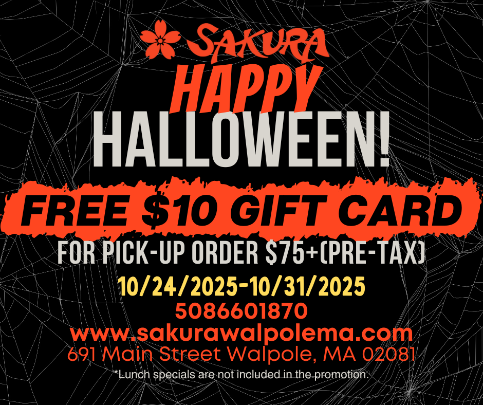Sakura - Asian Restaurant｜Online Order｜Walpole｜MA