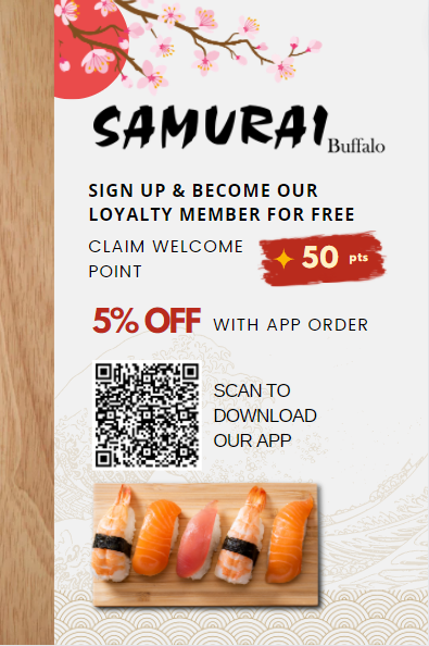 Home - Samurai Japanese Cuisine Buffalo
