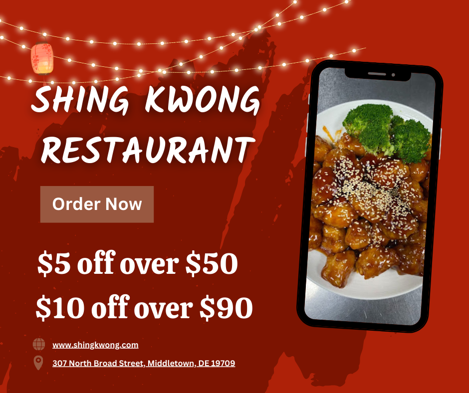 SHING KWONG - Chinese Restaurant | Online Order | Middletown | DE