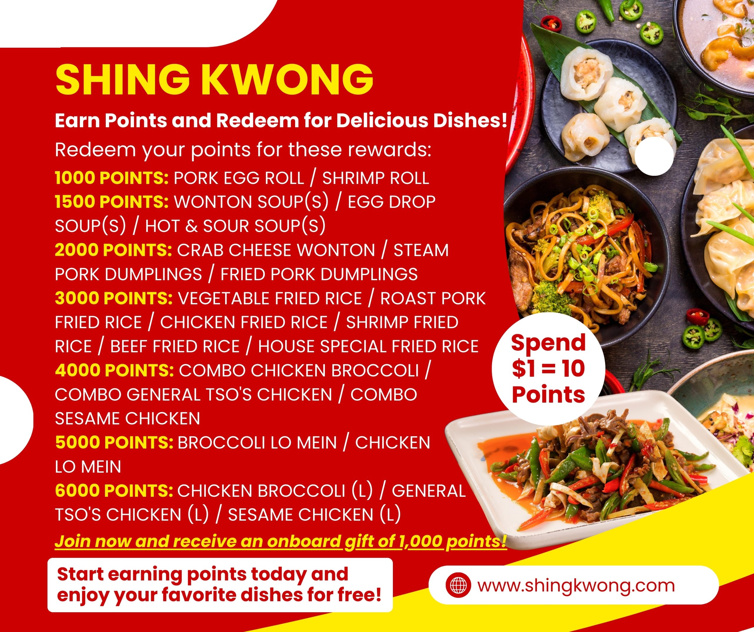 SHING KWONG - Chinese Restaurant | Online Order | Middletown | DE