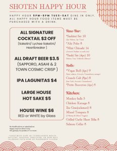 Home - Shoten Japanese Dining