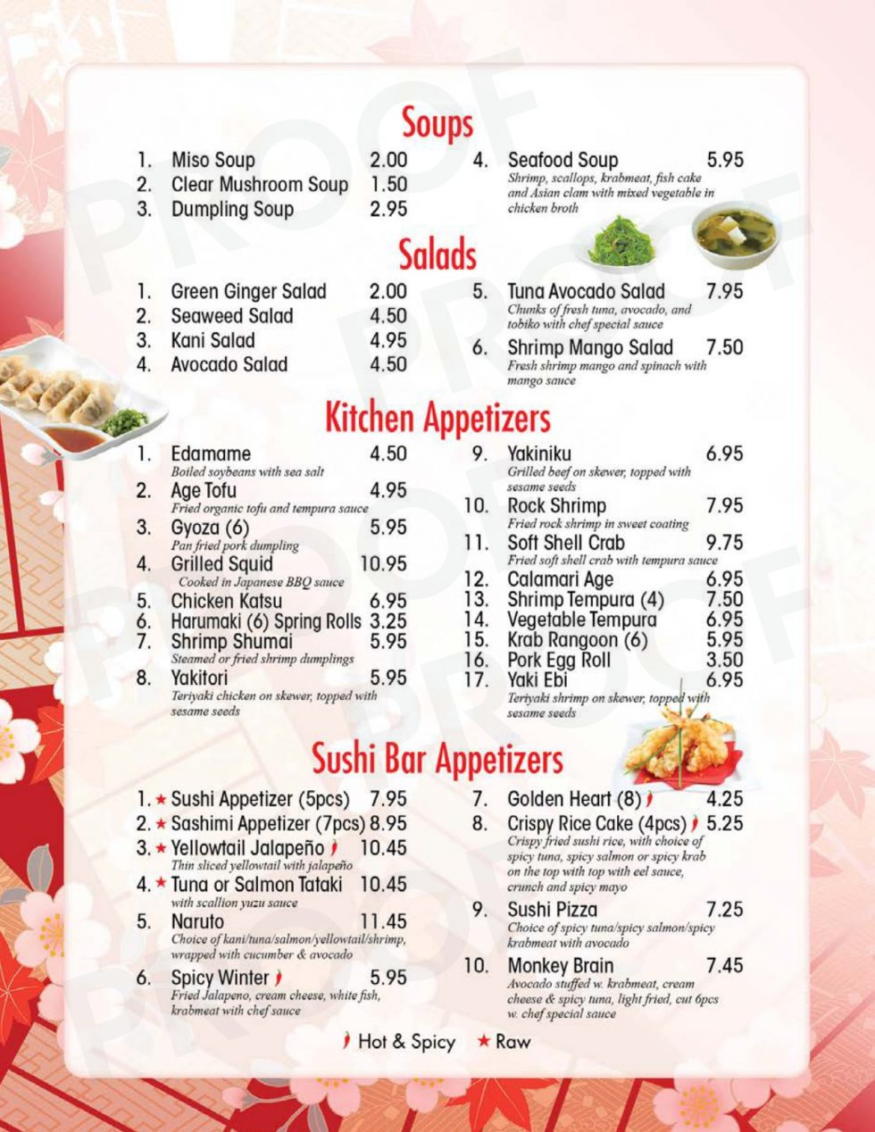 Menu - Sumi Sushi Hibachi