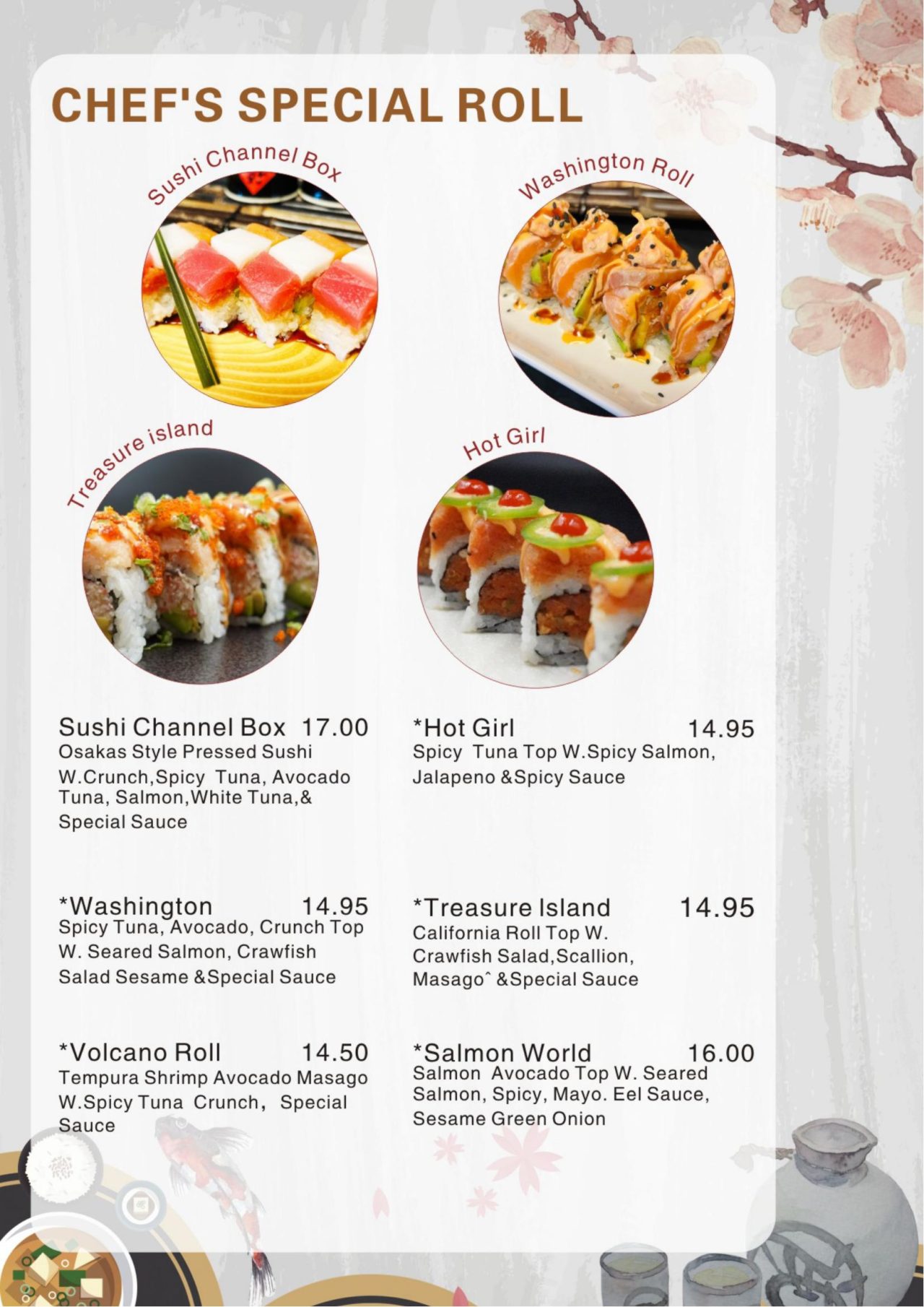 Sushi Channel - Sushi Restaurant | Online Order | Kelso | WA