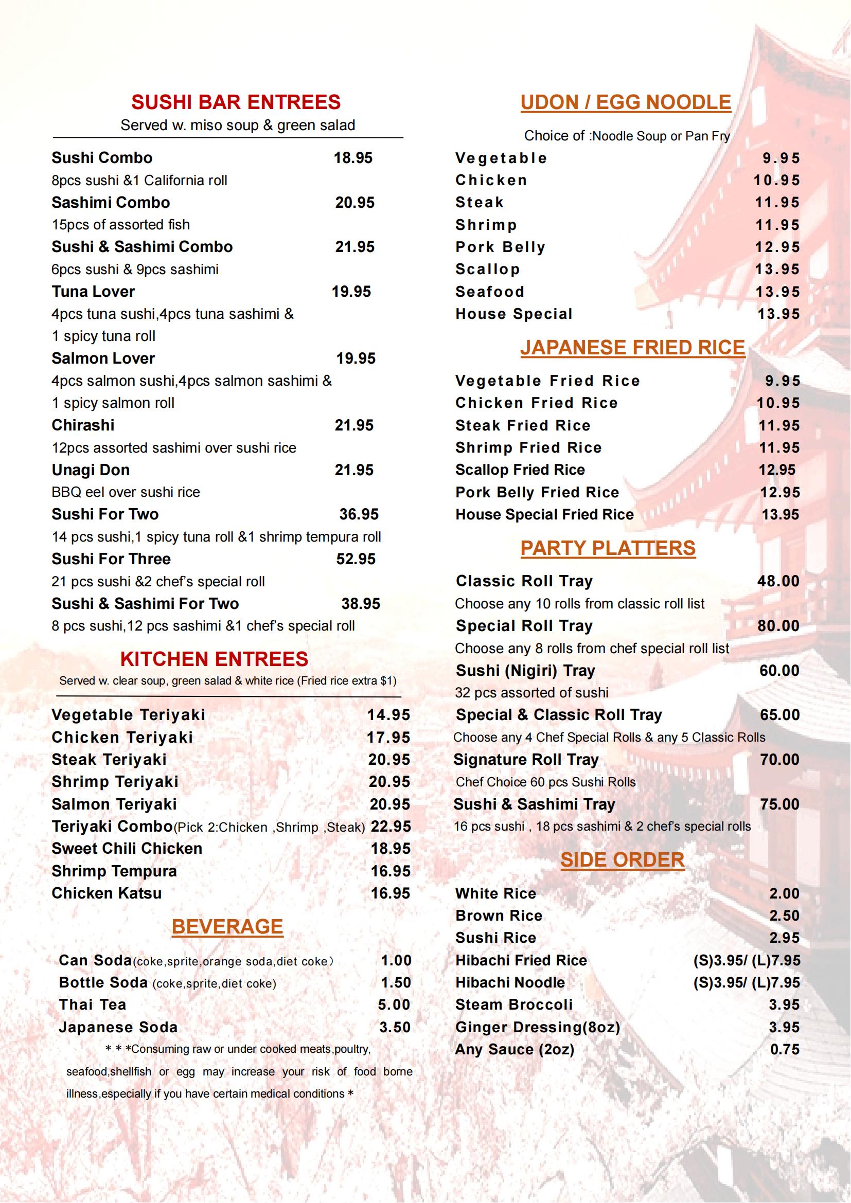 Sushi X｜Online Order｜Warminster｜PA