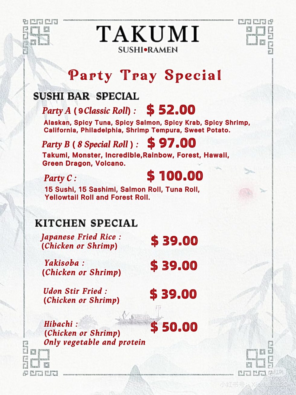 Takumi Sushi & Ramen | Japanese restaurant | Online Order | Ocoee | FL