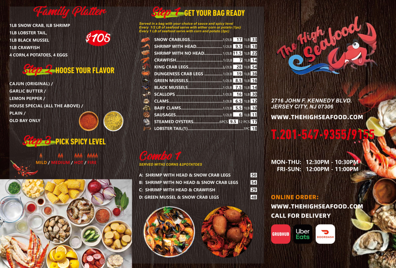 The High Seafood - Seafood Restaurant｜Online Order｜Union City｜NJ