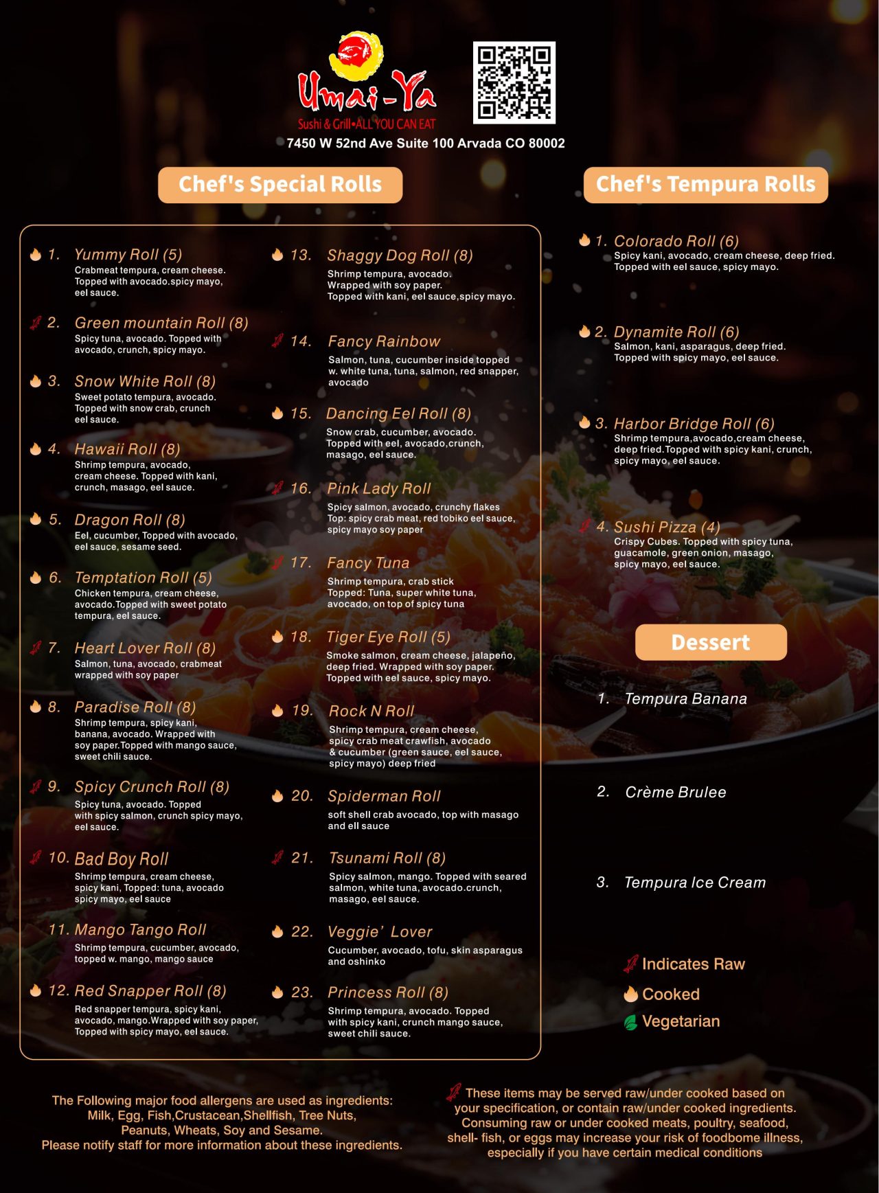 Umai-Ya - Japanese restaurant | Online Order | Arvada | CO