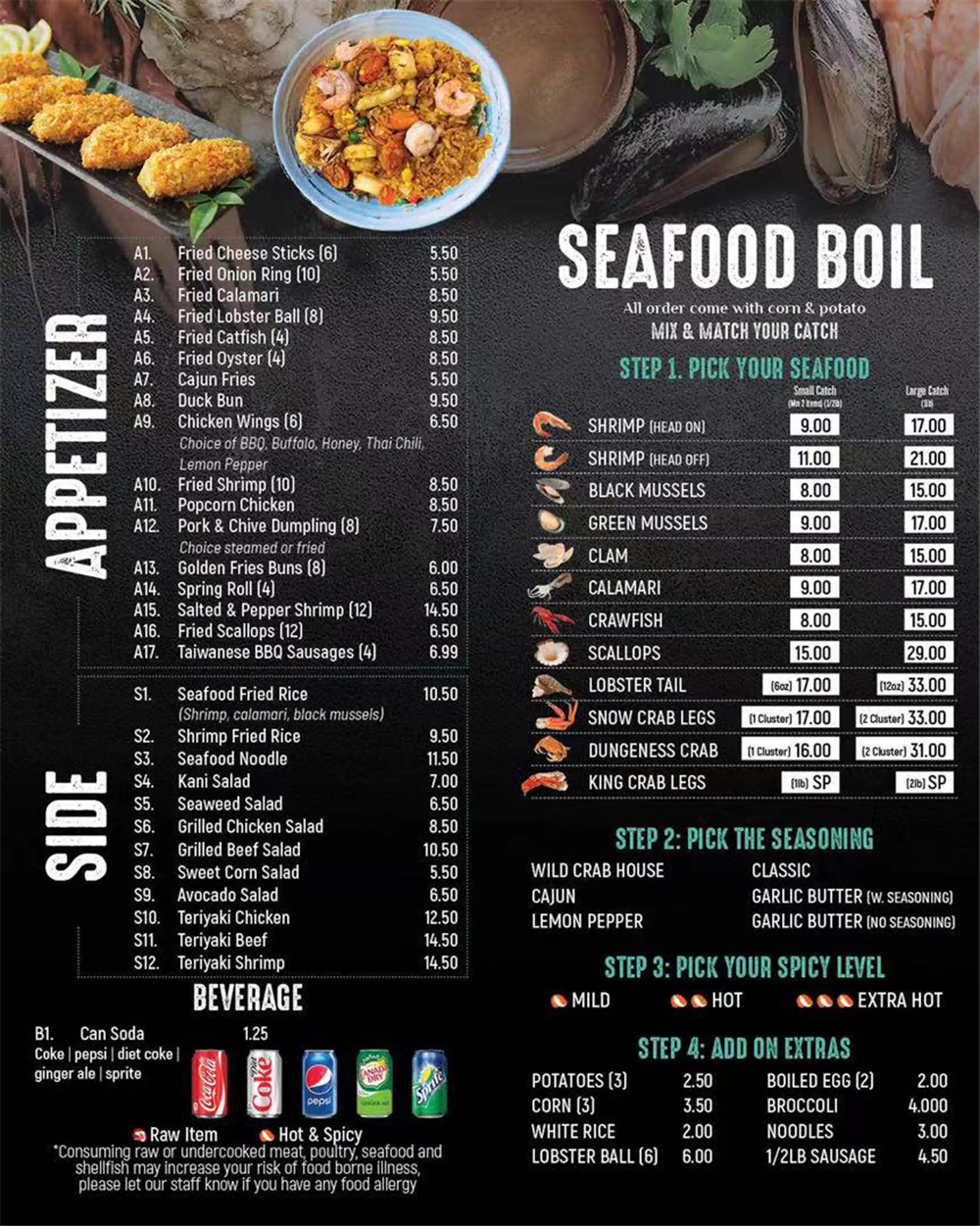 Wild Crab House - Seafood Restaurant｜Online Order｜Staten Island｜NY