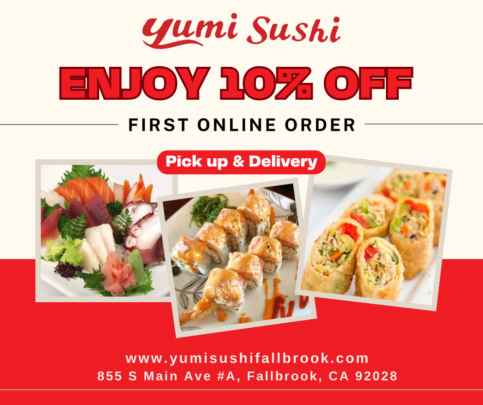Yumi Sushi｜Online Order｜Fallbrook｜CA