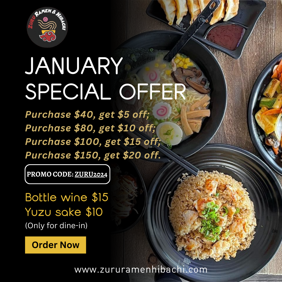 Zuru Ramen & Hibachi - Japanese Restaurant｜Online Order｜Kissimmee｜FL